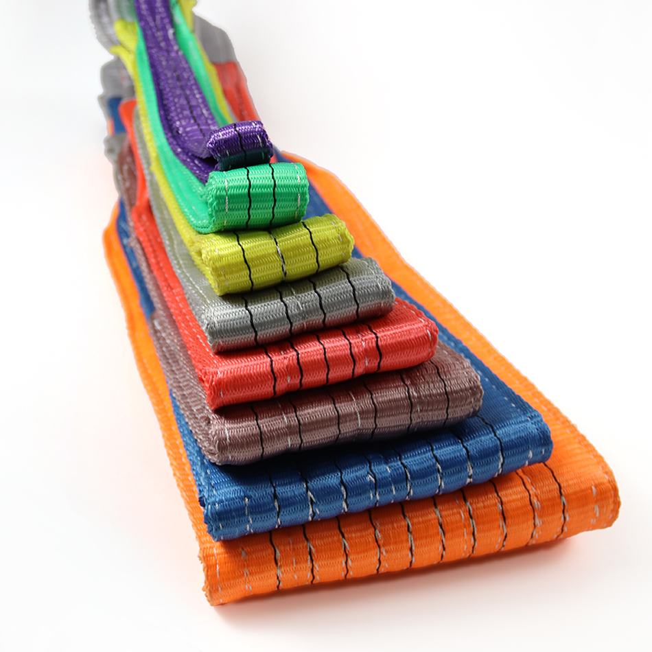Polyester Webbing Sling Web Belt Lifting Sling, High Quality Polyester ...