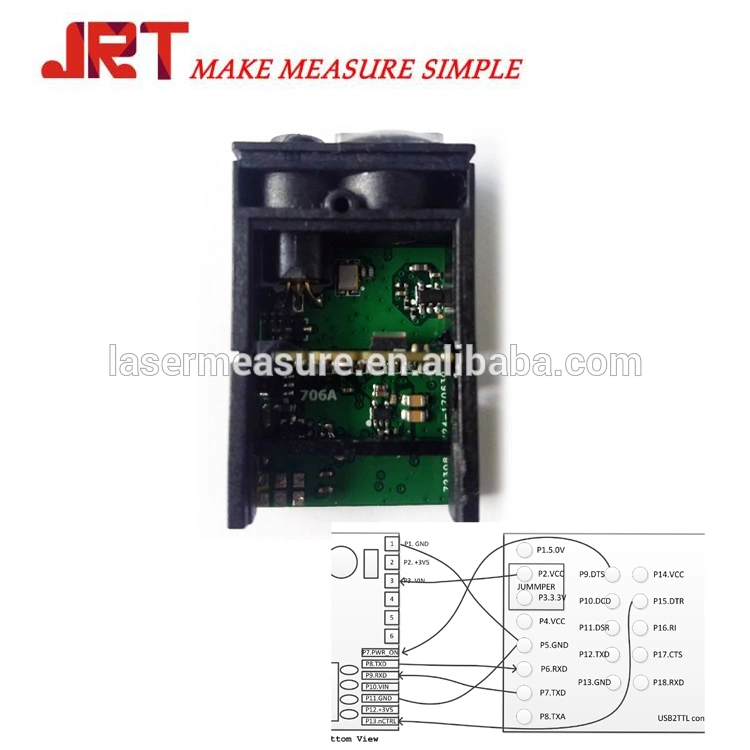 512A Optical Laser Distance Sensor Module 3.3V China Manufacturers ...