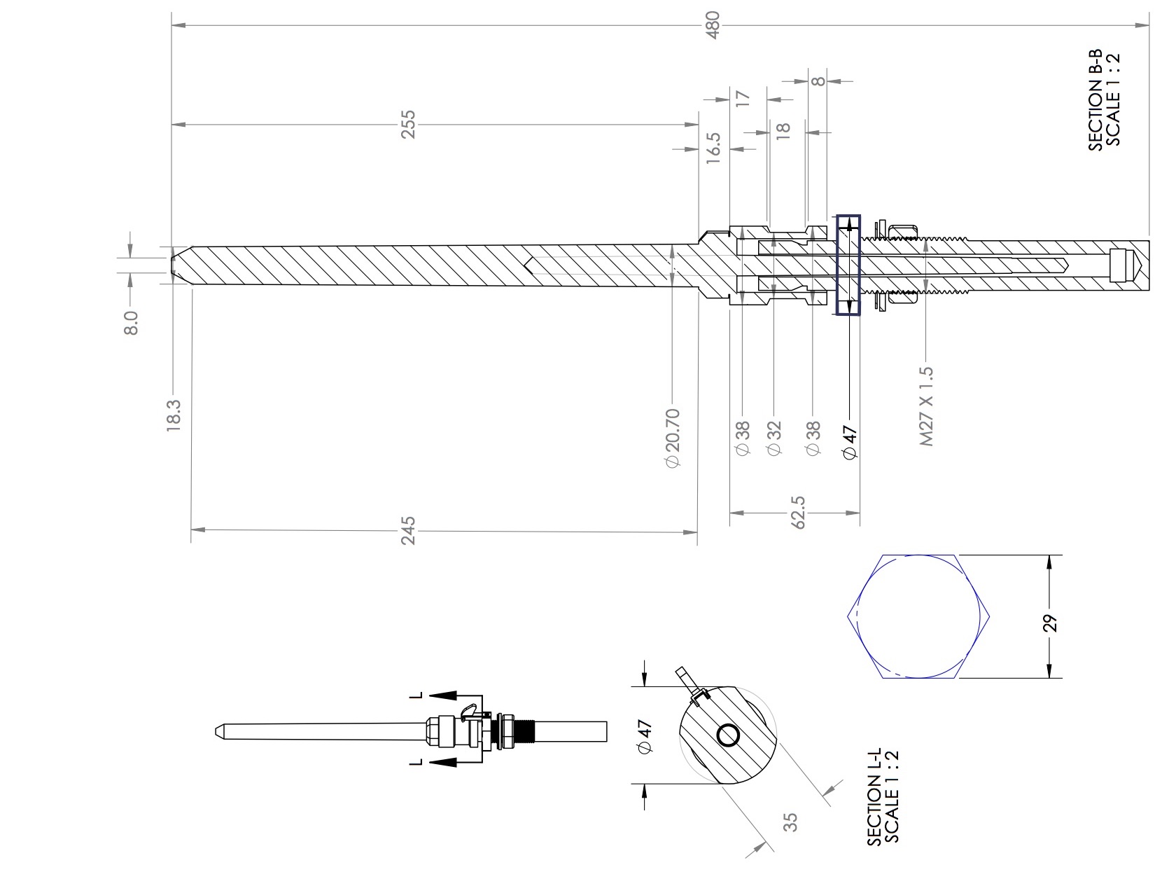 High Speed Spinning Machine Spare Parts - 22000rpm Blade Spindles For ...