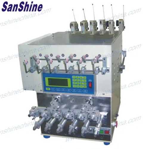 Six Spindles Automatic Coil Winding Machine With Wire Twister Ss966t ...