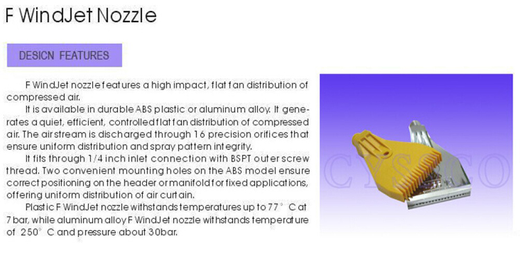 Wind Jet Nozzle, High Quality Wind Jet Nozzle on Bossgoo.com