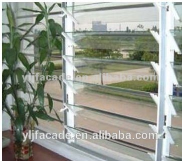 Aluminum Fix Glass Louvers Exterior Glass Louver, High Quality Aluminum ...