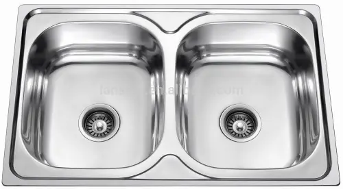 8050 Double Bowl Sink Utility, High Quality 8050 Double Bowl Sink ...