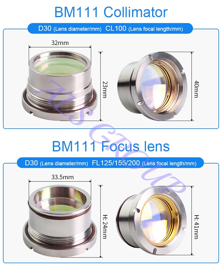 Raytools Bm109 Bm111 Bt240 레이저 커팅 머신에 대한 Als Collimation Lens, Bossgoo ...