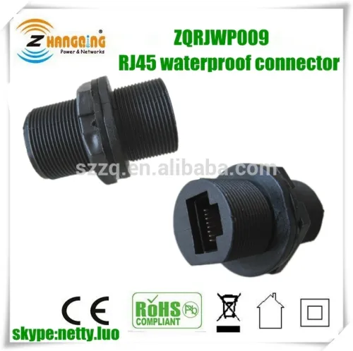 Best Rj45 Connectors Waterproof Rj45 Connector Zcwprj009, High Quality ...