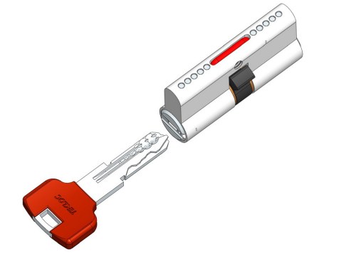 Snake Key Cylinder Lock Double Sided, High Quality Snake Key Cylinder ...