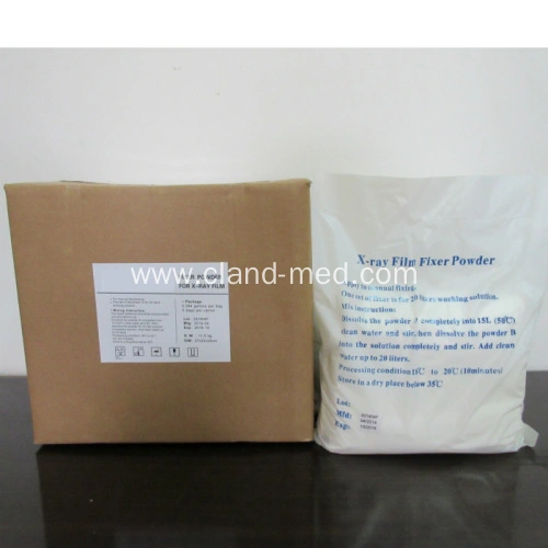 Developer and Fixer Medical X-ray Films Powder China Manufacturer