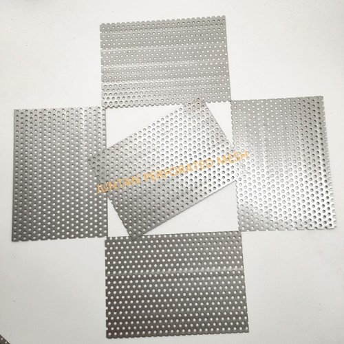 Customized Square Hole Perforated Metal Mesh, High Quality Customized ...