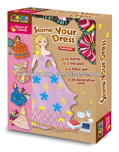 Stamp Your Dress, Stamp, Rubber Stamp, Plastic Stamp, Ink Stamp ...