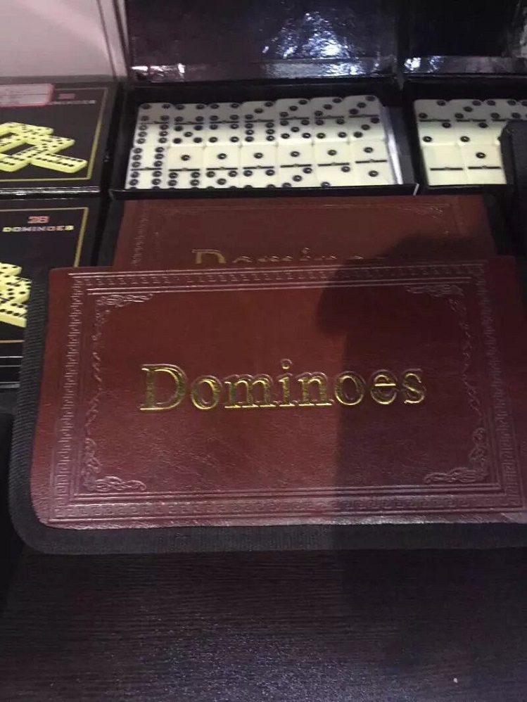 High Quality Double 6 Plastic Dominoes In Luxury Box, High Quality High ...