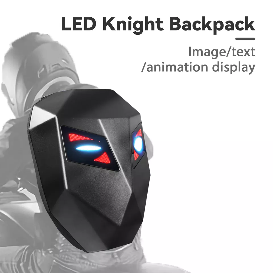 Waterproof Polyester Unisex Led Knight Backpack With Cycling Camera Bag ...