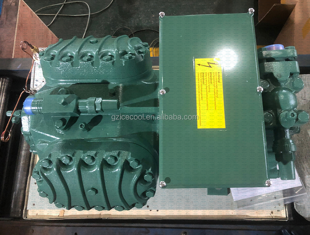 R404a Semi-hermetic Refrigeration Compressor 10hp For Low Temperature ...