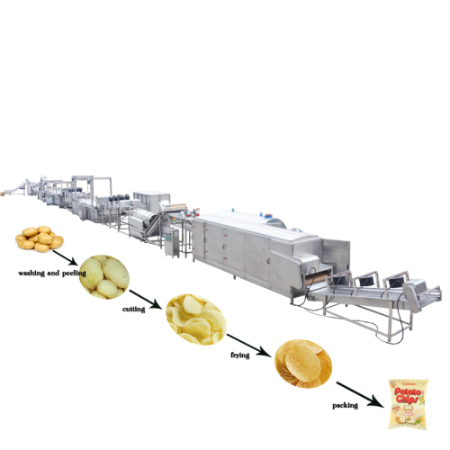 300kgs/h Sweet Potato Crisps Production Equipment, High Quality 300kgs ...