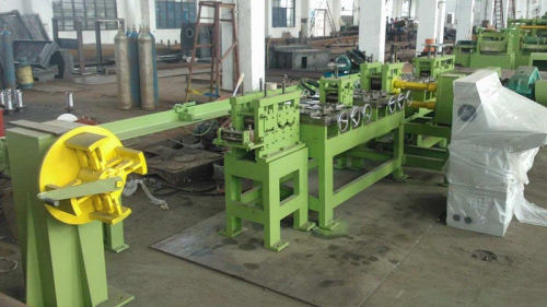 Stainless Steel Flat Bar Straightening Machine For Deburring Coil Bar ...