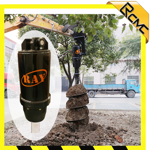 Rotating Digging Auger Rig Oiled Auger, High Quality Rotating Digging ...