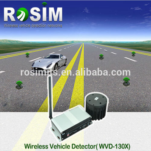 Rosim Wireless Vehicle Detection Sensor For Traffic Signal Light Optimization, High Quality ...
