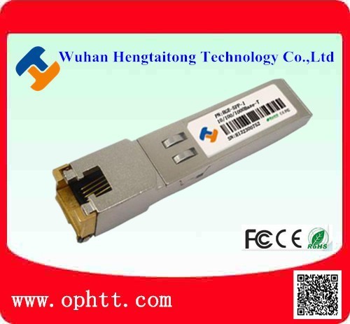 Cost Effective 10/100 Base Ethernet Sfp Copper 100m Adaptive Rj45 Sfp ...