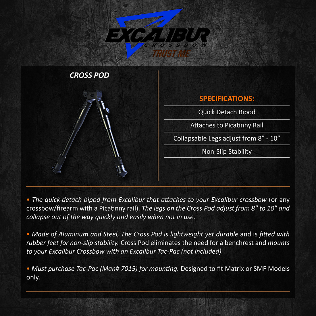 Excalibur - Cross Pod, High Quality Excalibur - Cross Pod on Bossgoo.com