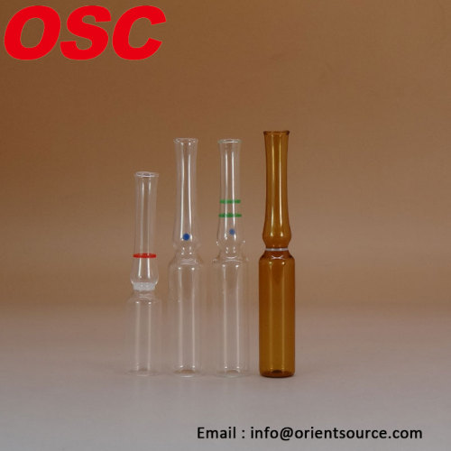 Pharmaceutical Glass Ampoule With Breaking, High Quality Pharmaceutical ...