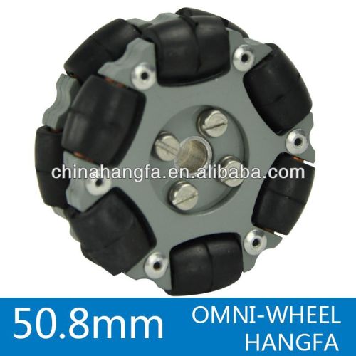 50.8mm Double Aluminum Robot Wheel For Abu Robocon, High Quality 50.8mm ...