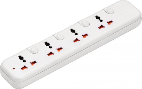 4 Way Universal Extension Socket, High Quality 4 Way Universal ...