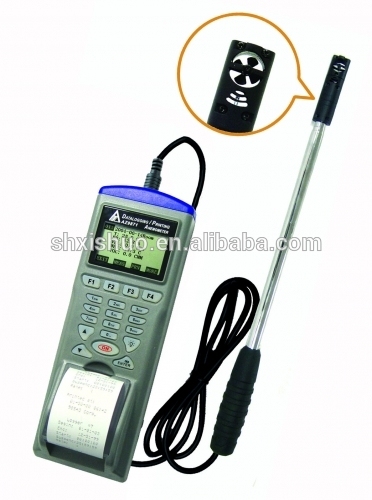 Mini Vane Air Flow Datalogger With Printer Air Speed/volumb/wet Bulb ...