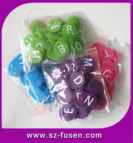 Customised Nylon Velcro Letters Heavy Duty Reliable For Logo Printing ...