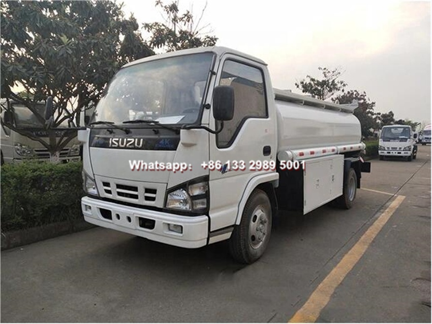 Japan Brand Lhd 5cbm Fuel Tanker Truck With Dispenser, High Quality ...