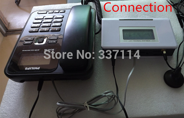 Fixed Gsm Phone Wireless Terminal Quad Module Making Call With Desktop ...