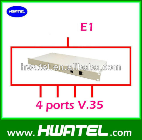 4 Port V.35 Serial Data To E1 Converter Multiplexer Data Multiplexer ...