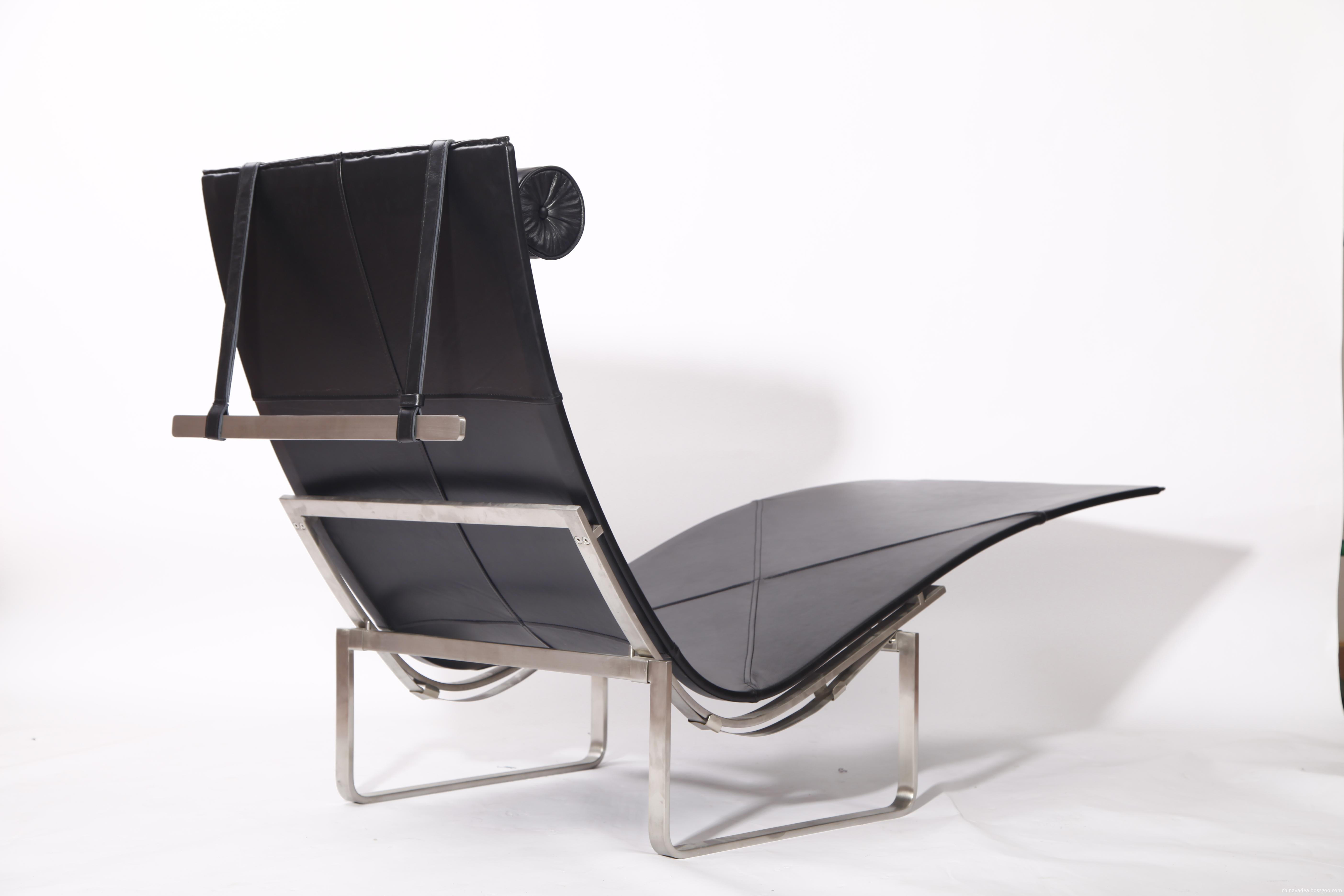 Leather Poul Kjaerholm Pk24 จำลองเก้าอี้เลานจ์ คุณภาพสูง Leather Poul ...