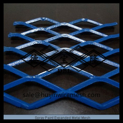 Painting Expanded Metal/red Painting Expanded Metal/pvc Coated Expanded ...