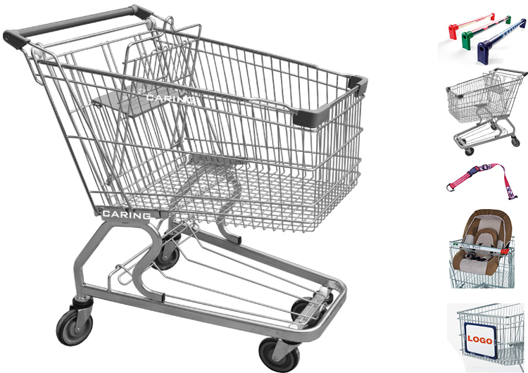 Retail Shopping Trolleys For Supermarkets And Grocery Stores, High ...