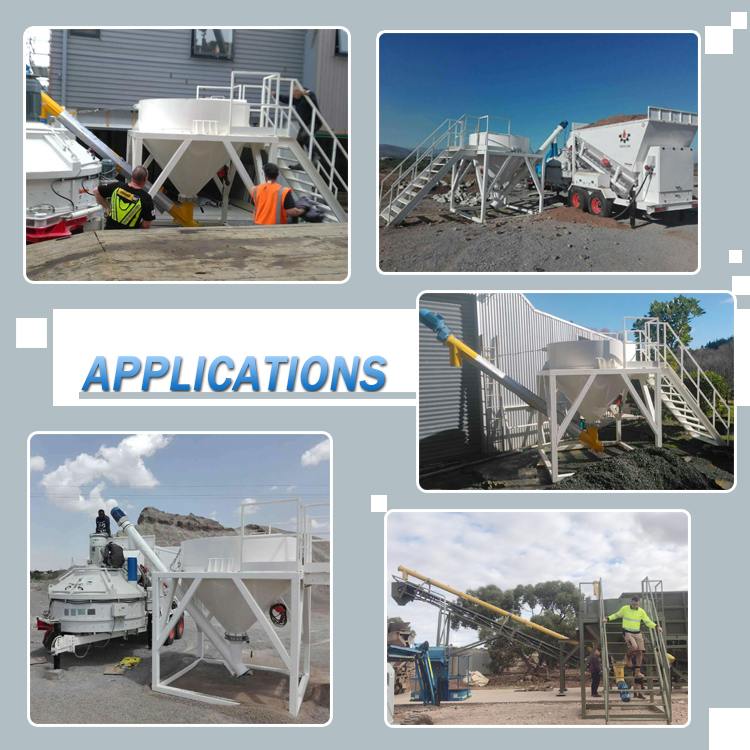Big Bag Silo With Hopper Conversion For 1 Ton Cement Bags, High Quality ...