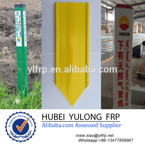 Reflective Fiberglass Frp Sign Post, High Quality Reflective Fiberglass ...