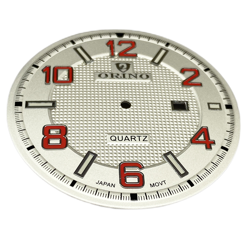 Waffle Guilloche Dial Watch ที่กำหนดเอง คุณภาพสูง Waffle Guilloche Dial ...