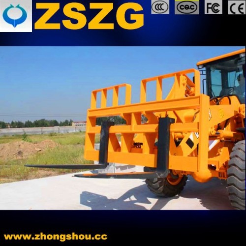 Block Handling Wheel Loader Fork Loader, High Quality Block Handling ...