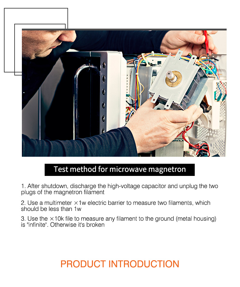 6-slice Microwave Magnetron 900w For Small Volume Ovens, High Quality 6 ...