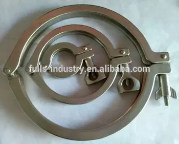 Stainless Steel Heavy Duty Triclamp/sanitary Stainless Steel Tri Clover ...