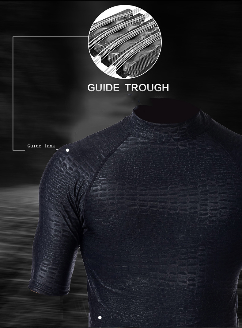 Sbart Swimwear Rash Guards Men Quick-dry Diving Suit Swimsuit ...