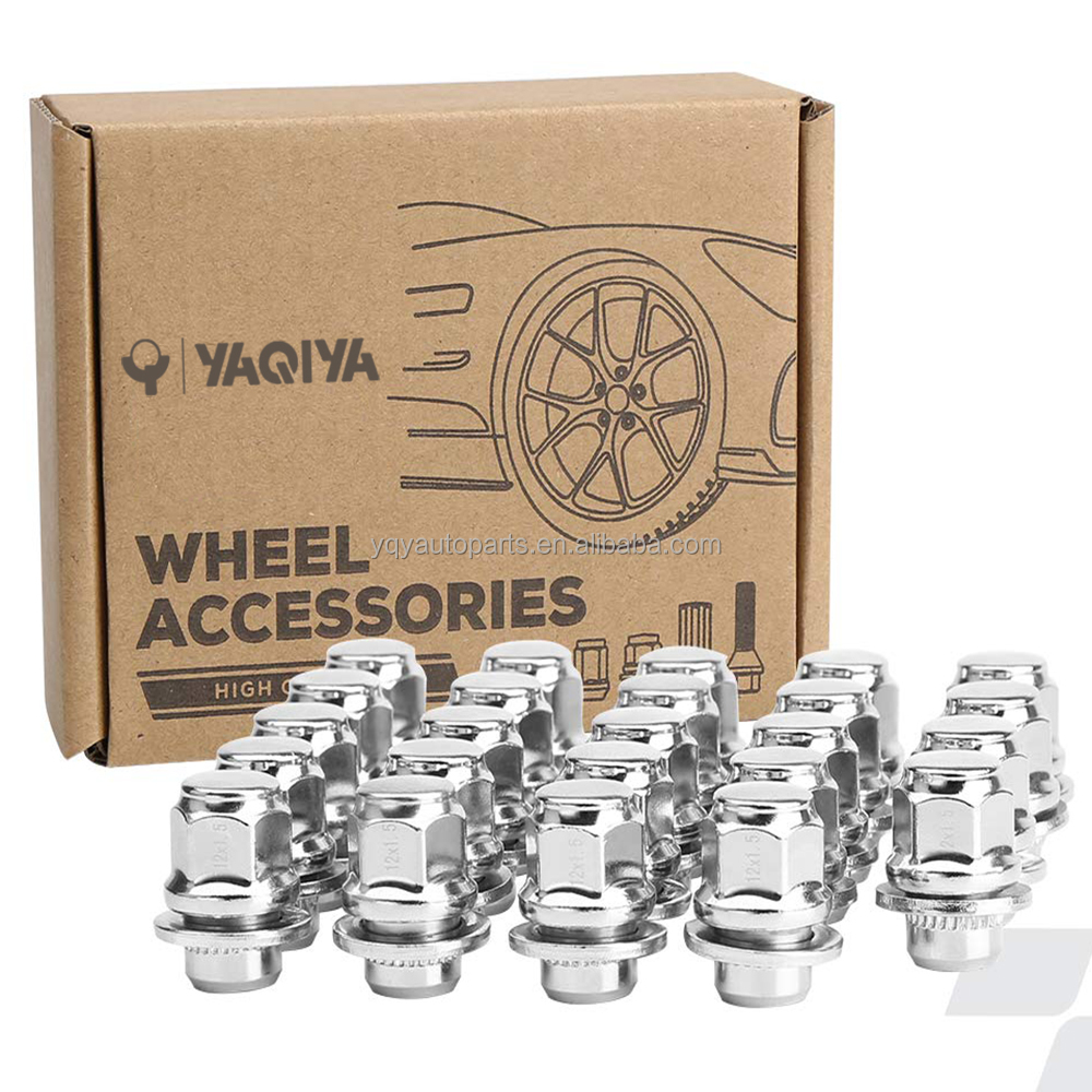 Oem Factory Style Large Mag Nut Wheel Nut - M12 X 1.5, 60 Degree For ...