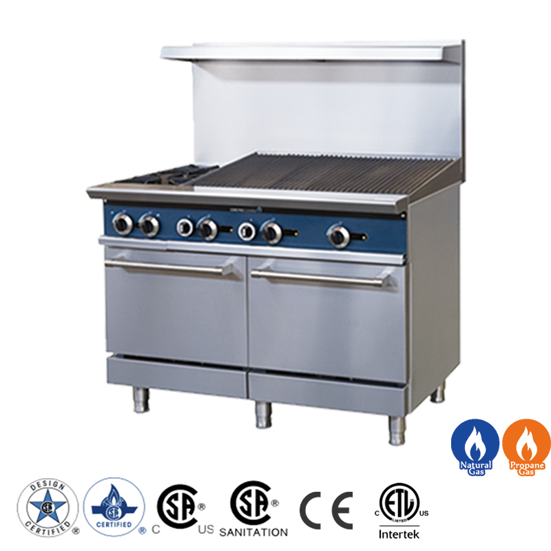 4 Burner Gas Cooker With Oven And Grill Ranges, High Quality 4 Burner ...