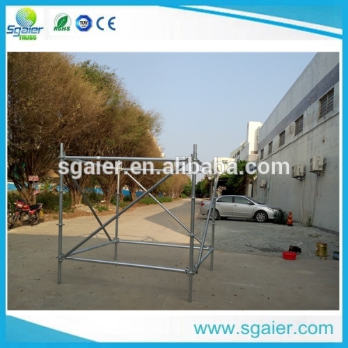 Square Tube Truss Scaffolding Constrution Layer Truss H Truss, High ...