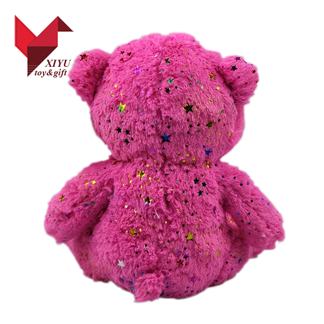 Cute Pink Plush Teddy Bear Soft Stuffed Animal Toy For Children, High ...