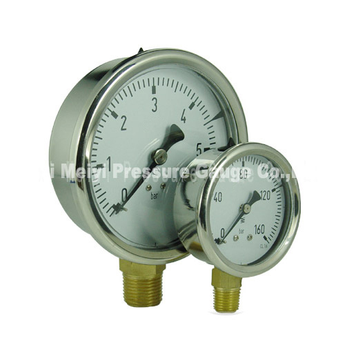 Liquid Filled Pressure Gauge With Stainless Steel Case (my-lfn-005 ...