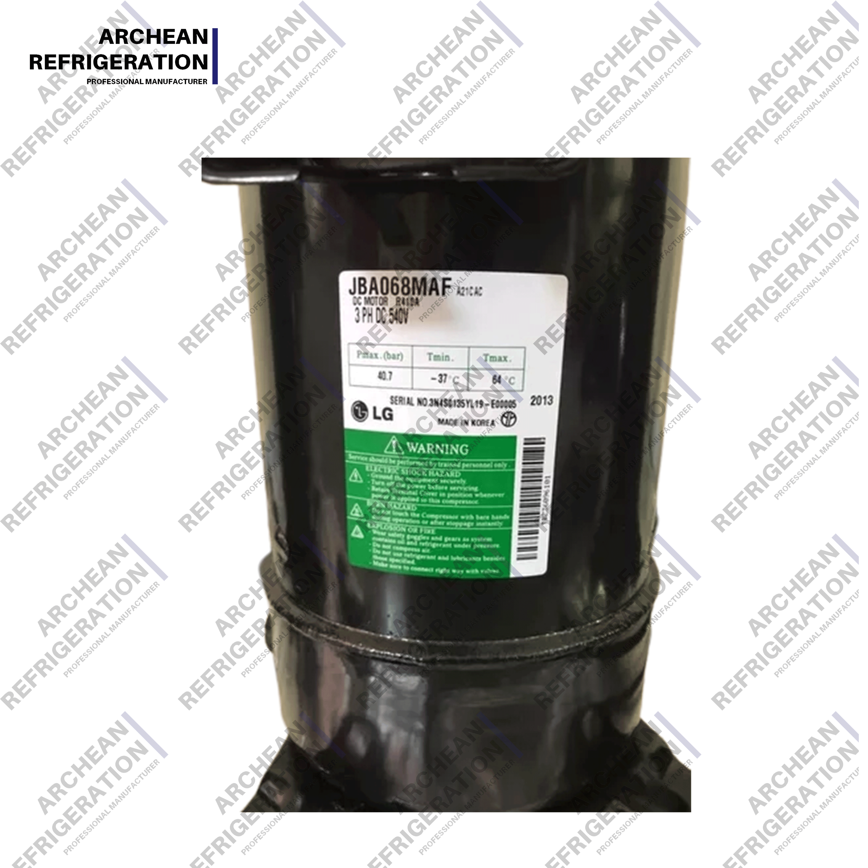 Lg Rotary Compressors For Refrigeration: Models Qk208pdb, Qk175pbb, And ...