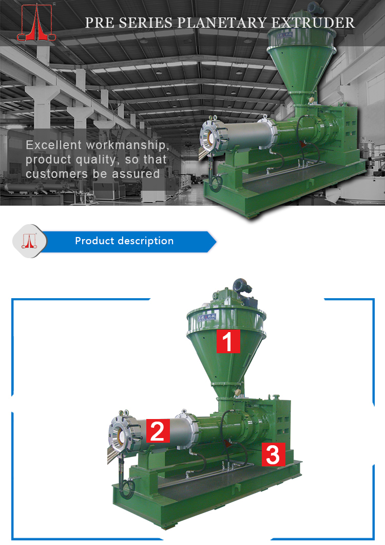 High Capacity Planetary Roller Extruder For Pvc Granule (pre-190), High ...