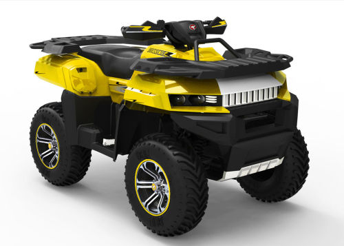 700cc Cvt 4x4 Utility Atv , Automatic Sport Atv With Electric Start For ...