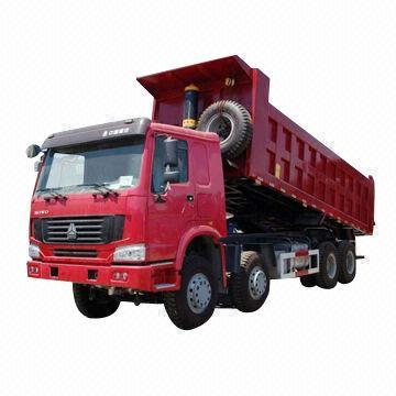 Dump Truck With Single Sleeper, Zf8098 Steering, Hp371, High Quality ...