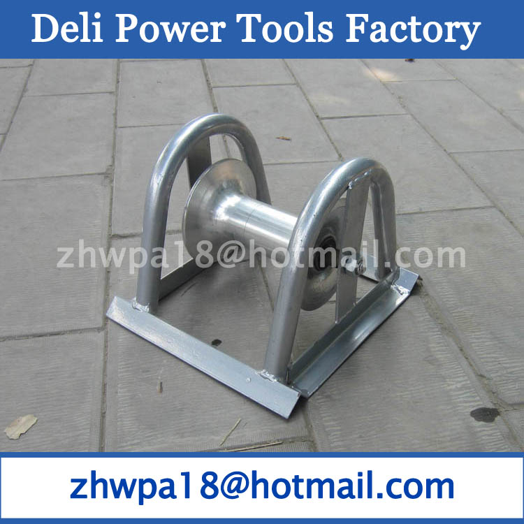 Cable Tray Rollers Aluminum And Nylon Manhole Cable Rollers, High ...